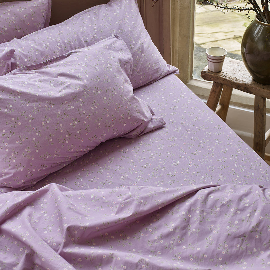 Spring Sprig Cotton Bedding | Piglet in Bed UK