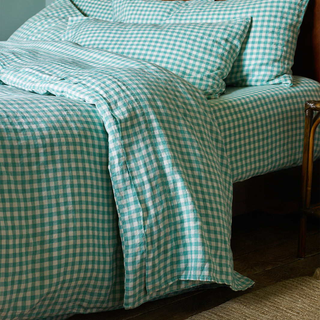 Gingham Bedding | Piglet in Bed UK