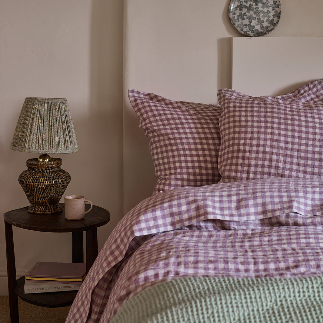 Gingham Bedding | Gingham Duvet Covers & Bedsheets | Piglet in Bed UK