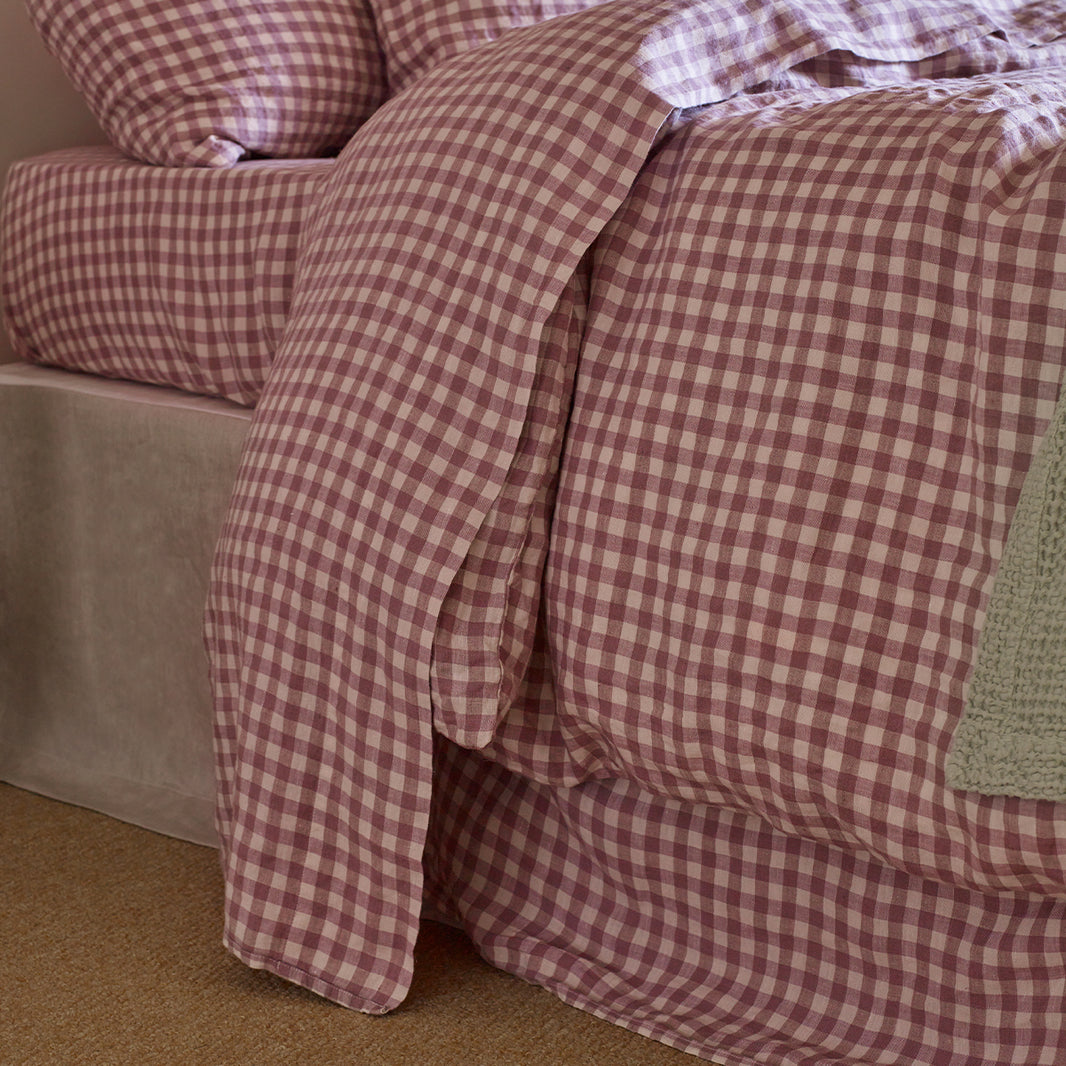 Gingham Bedding | Piglet in Bed UK
