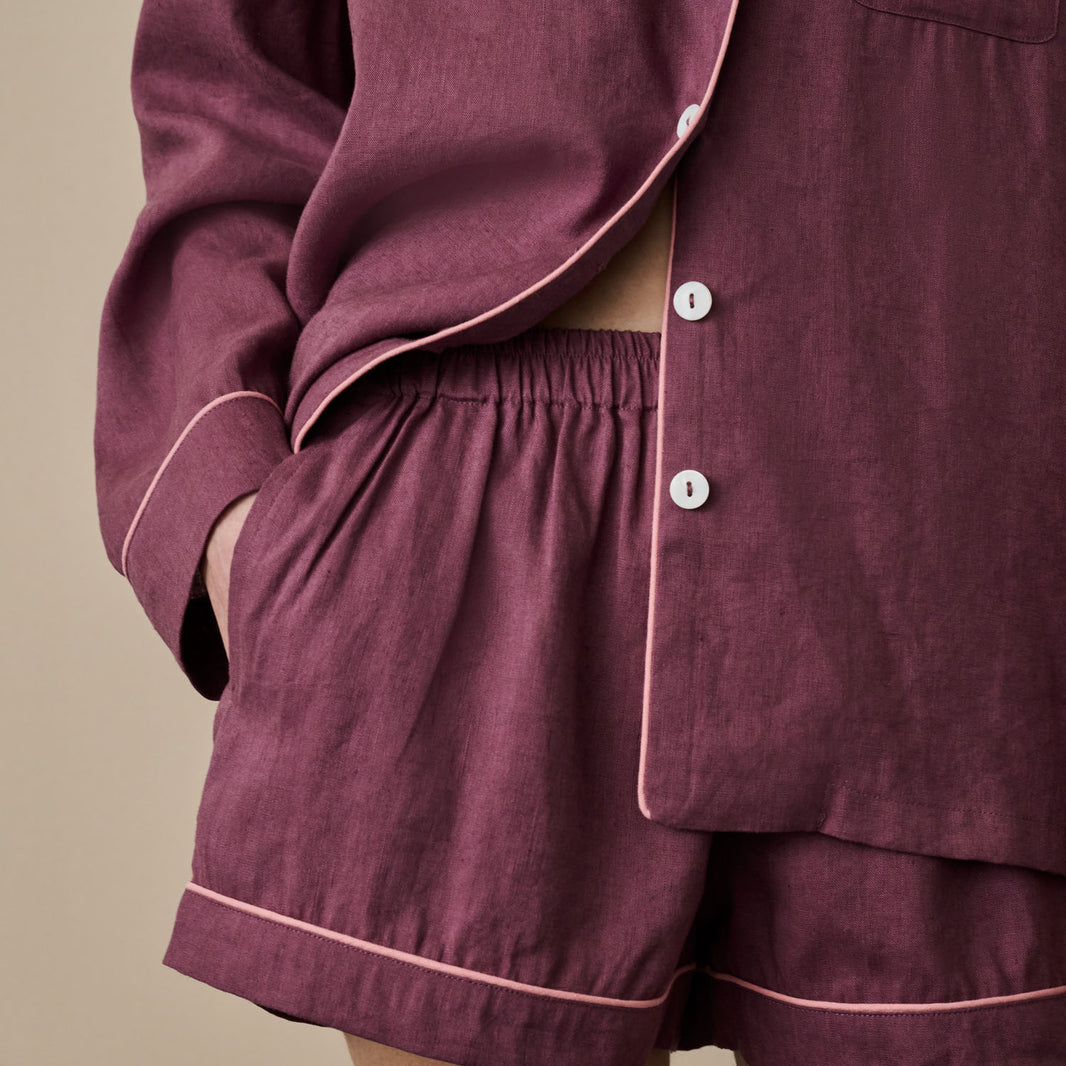 Linen pyjamas, tops, bottoms & linen PJ sets UK | Page 2 | Piglet in Bed UK
