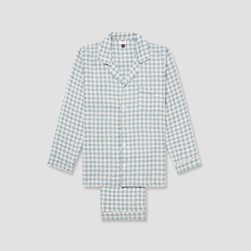 Men's linen pyjamas made from natural linen | Piglet in Bed UK