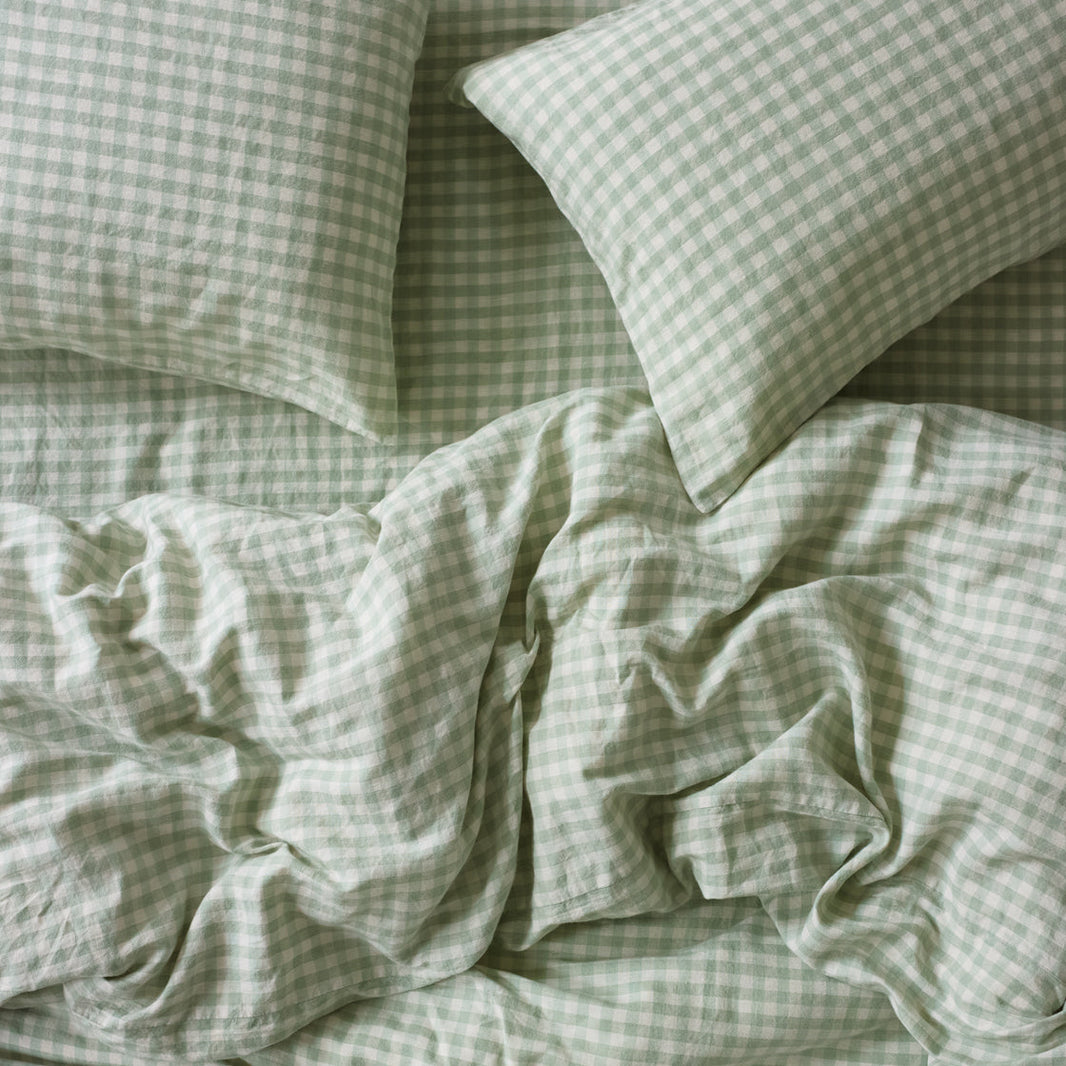 Gingham Bedding | Gingham Duvet Covers & Bedsheets | Piglet in Bed UK