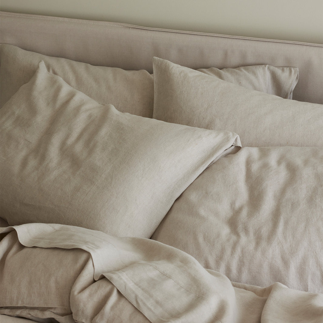 Luxury Pillowcases | Cotton & Linen | Piglet in Bed UK