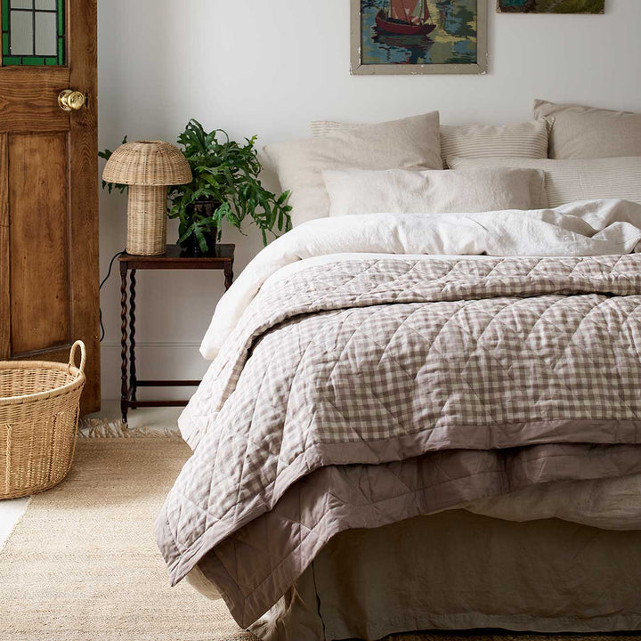Linen Bedding UK Natural & Washed | Piglet in Bed UK