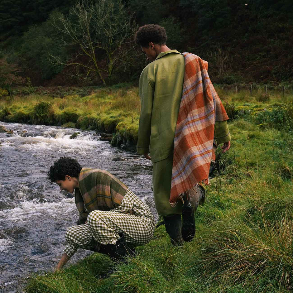 Luxury Linen Sleepwear | Piglet in Bed UK