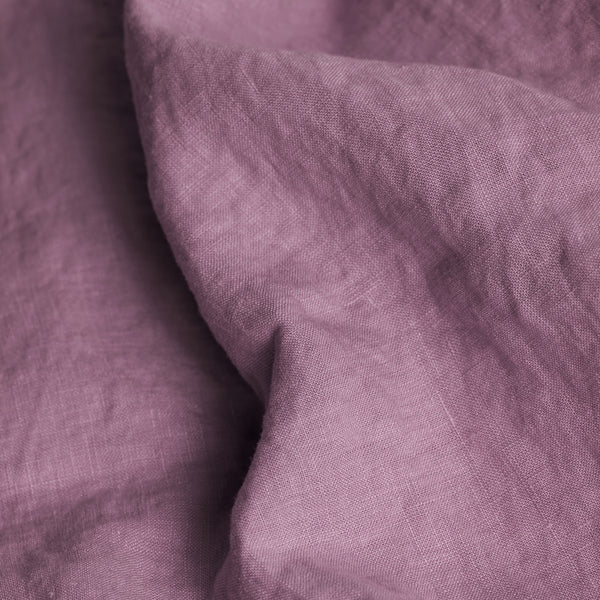 Raspberry Linen Blend Duvet Cover | Piglet in Bed UK
