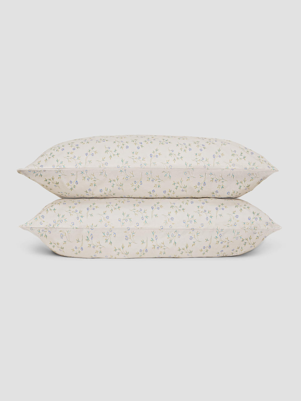 Café au Lait Gingham Kids Cotton Bedding Set | Piglet in Bed UK