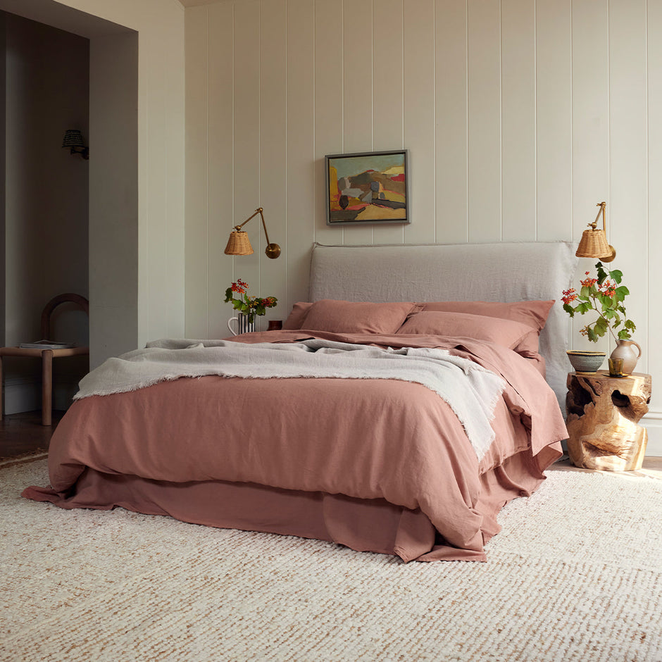 Warm Clay Bedding | Piglet in Bed UK