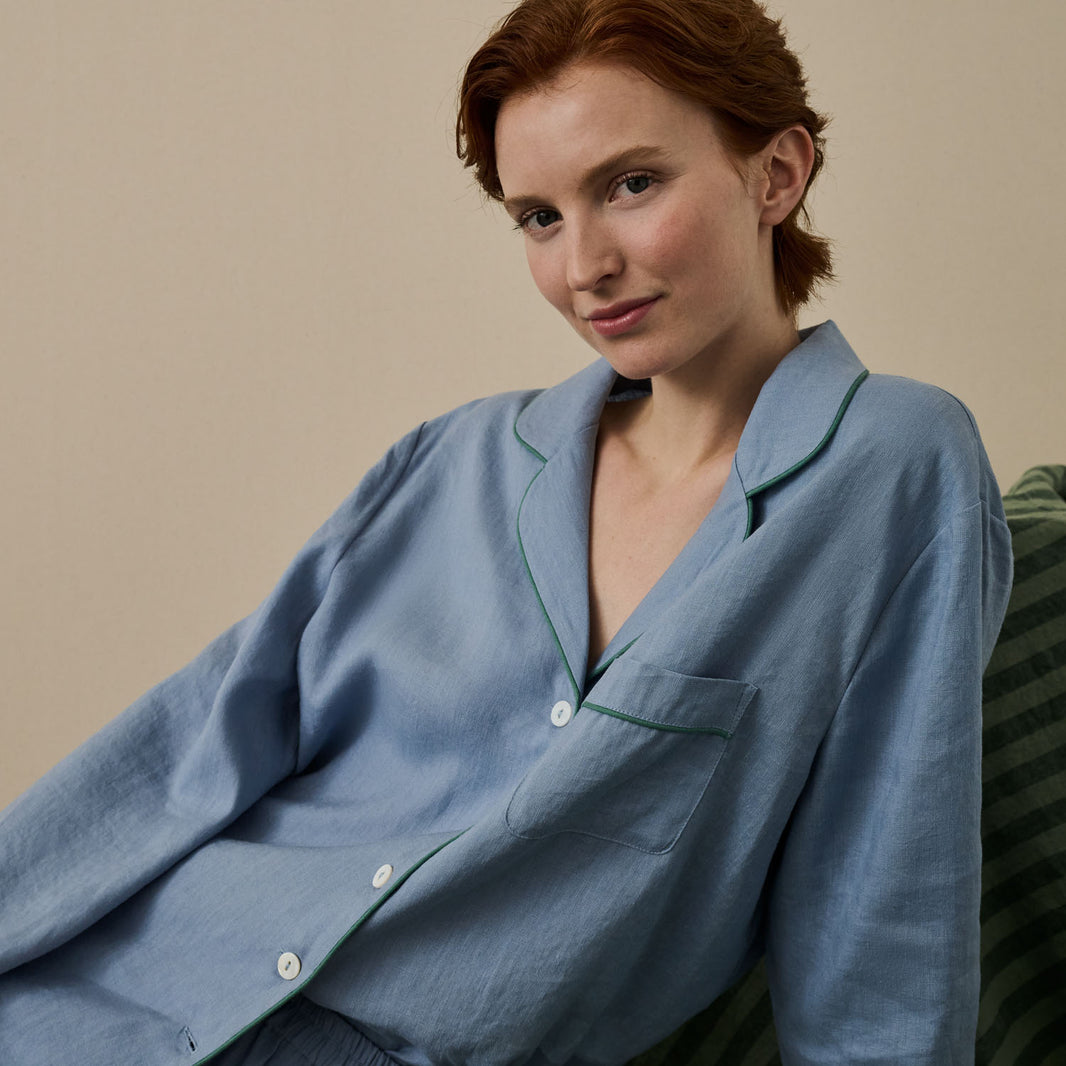 Linen pyjamas, tops, bottoms & linen PJ sets UK | Page 2 | Piglet in Bed UK