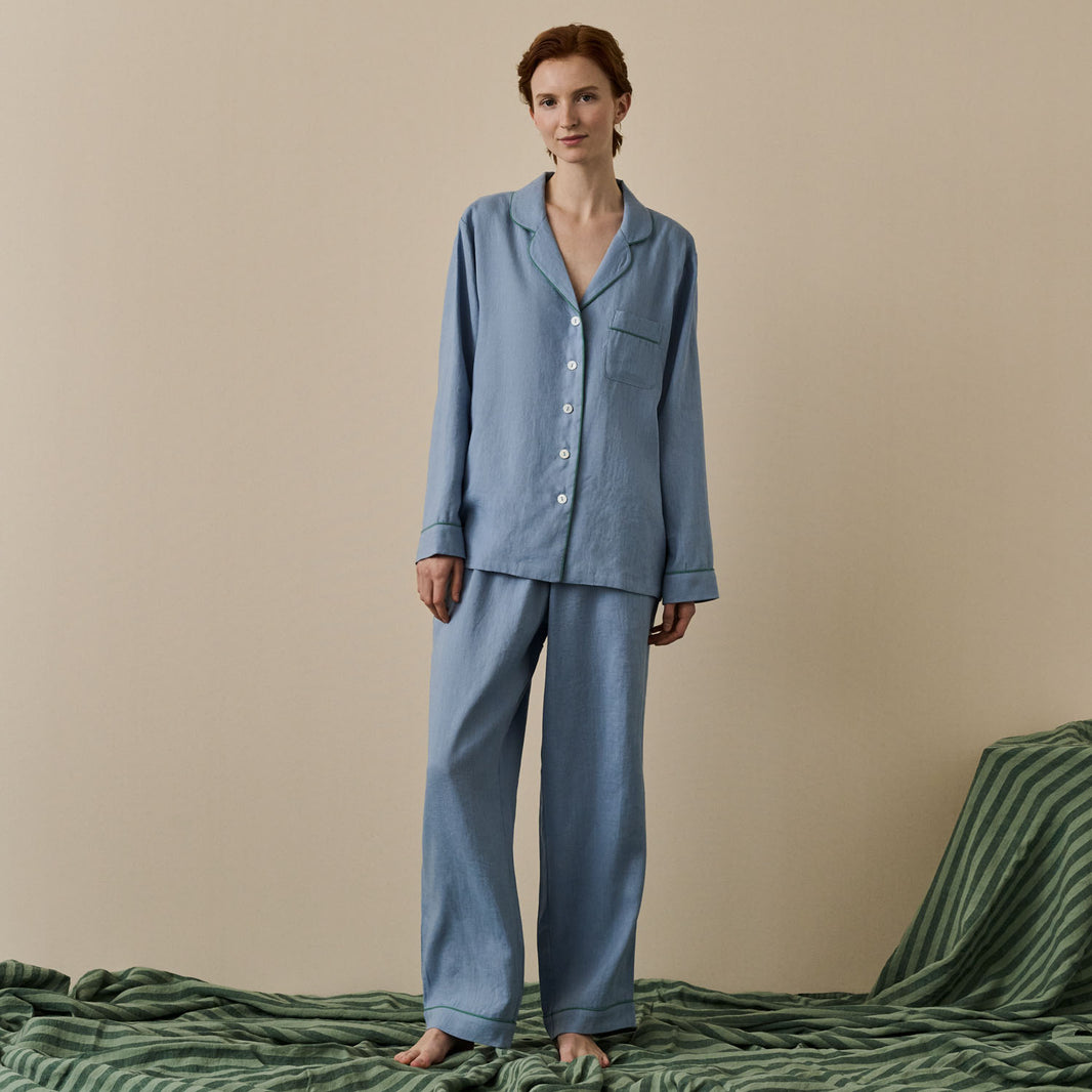 Linen pyjamas, tops, bottoms & linen PJ sets UK | Page 2 | Piglet in Bed UK