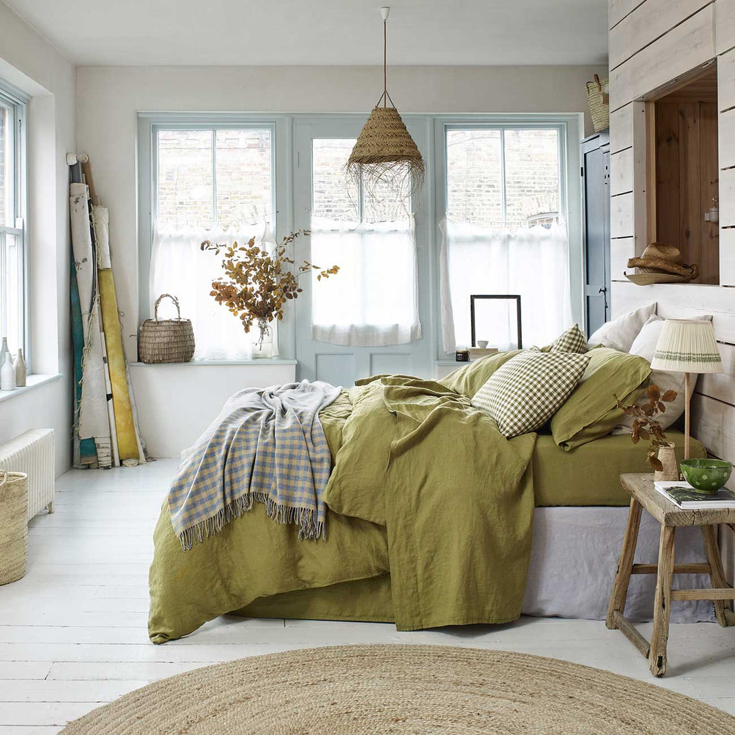 Linen Bedding UK Natural & Washed | Piglet in Bed UK