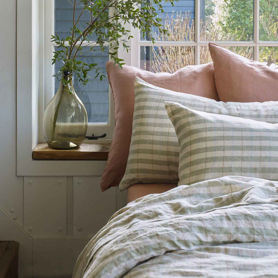 Linen Bedding UK Natural & Washed | Piglet in Bed UK