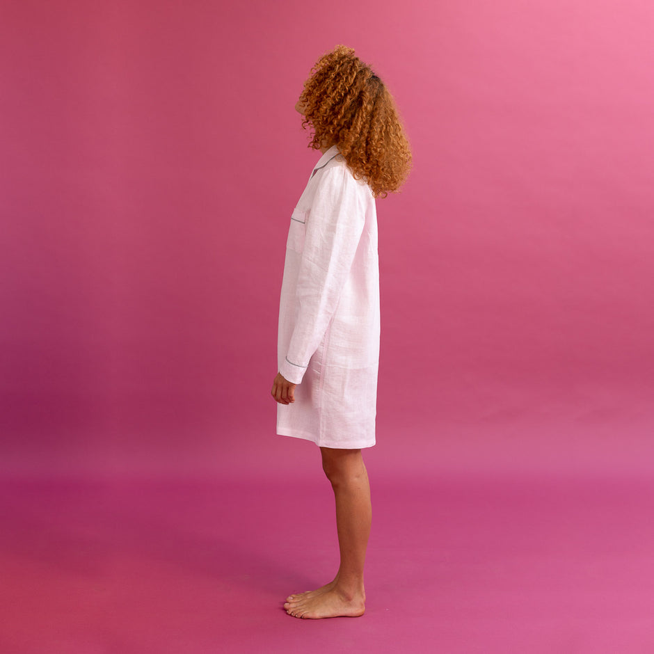 Luxury Linen Sleepwear | Piglet in Bed UK