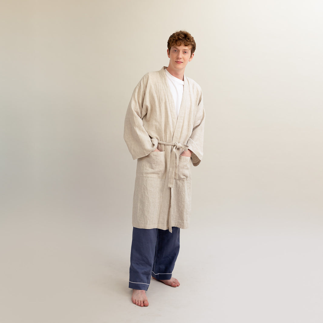 Dressing gowns & linen robes | Piglet in Bed UK
