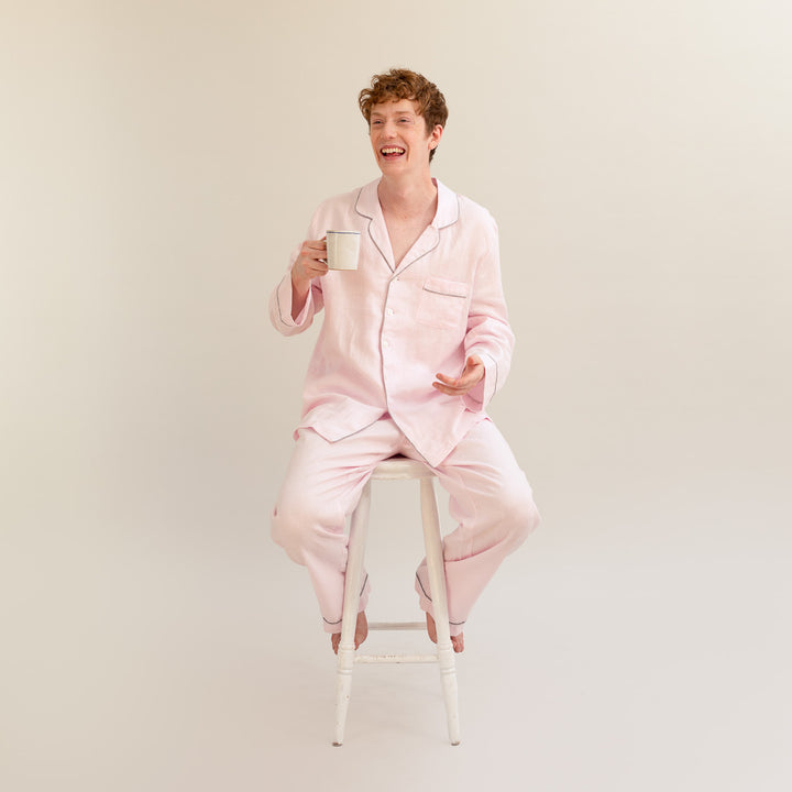 Luxury Linen Sleepwear | Piglet in Bed UK